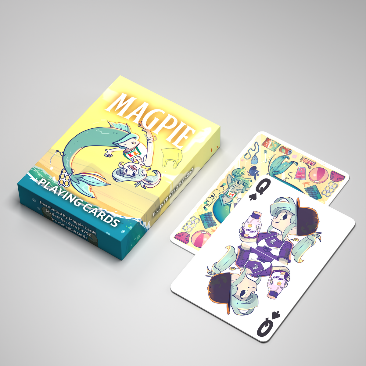 S0S2 Trashmaid Limited Edition – Magpie Cards